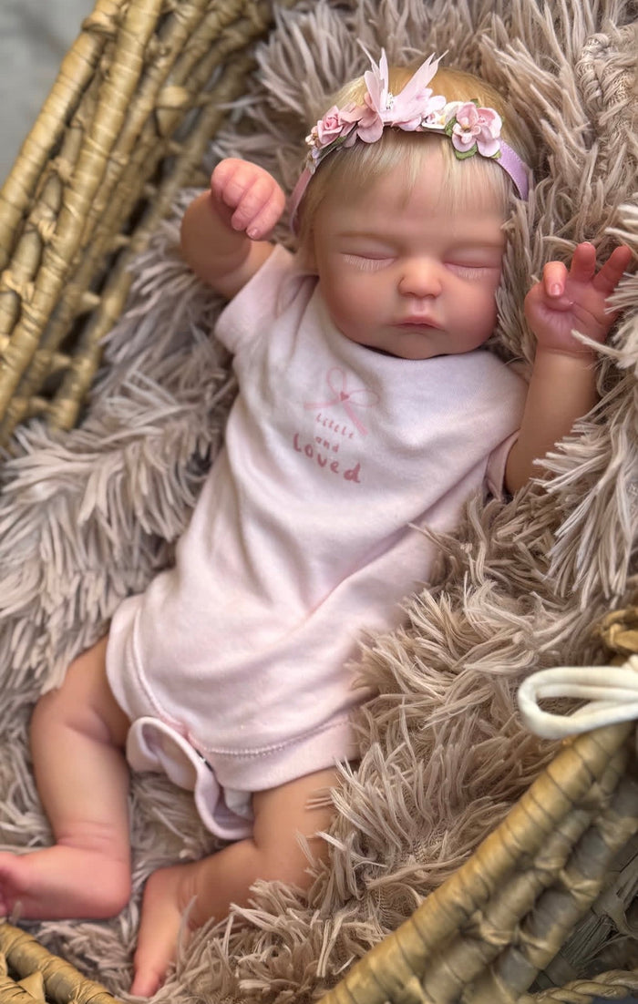 Bebé Reborn Realista Ana niña con 51cm y 1.700kg